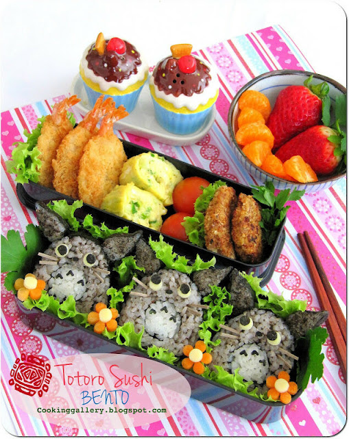 Cute Totoro Bento | Cooking Gallery