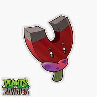 Magic grid: Plants vs zombies fume shrooms