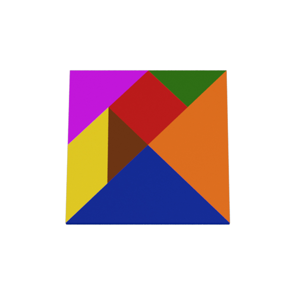 Tangram How to make Tangram puzzle | Learn How to make Tangram | Diy ...