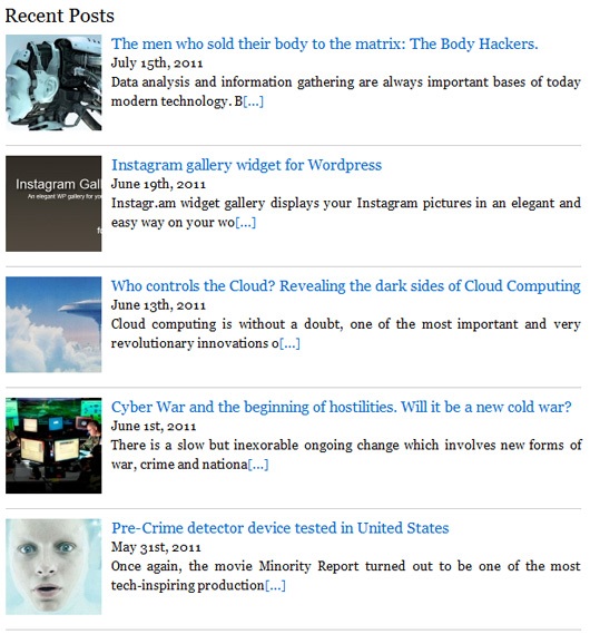 Tutorial # 44 - Recent Posts Widget with Thumbnails for Blogger ...
