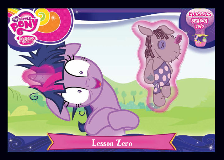My Little Pony Lesson Zero Series 3 Trading Card | MLP Merch