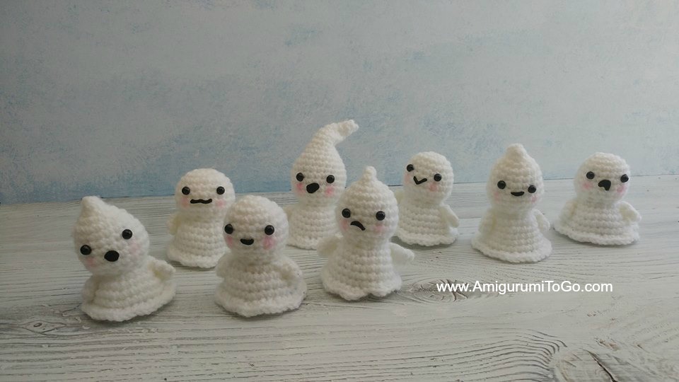 Crochet Pocket Ghost Free Pattern