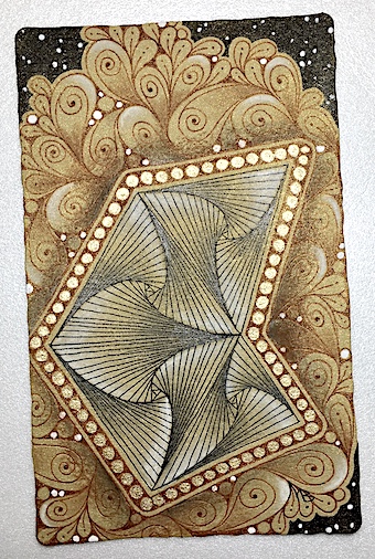 Enthusiastic Artist: 2020's Twelve Days of Zentangle