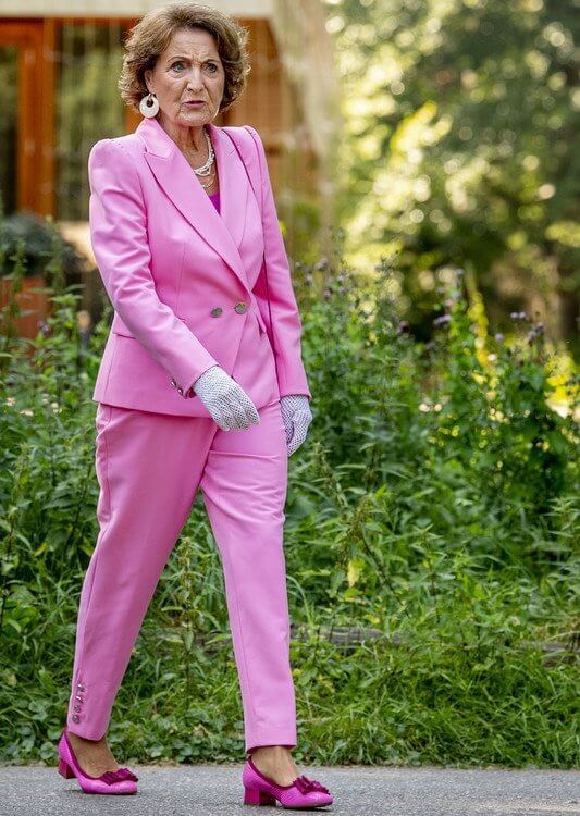 Princess Margriet attended the unveiling of a statue in Oisterwijk