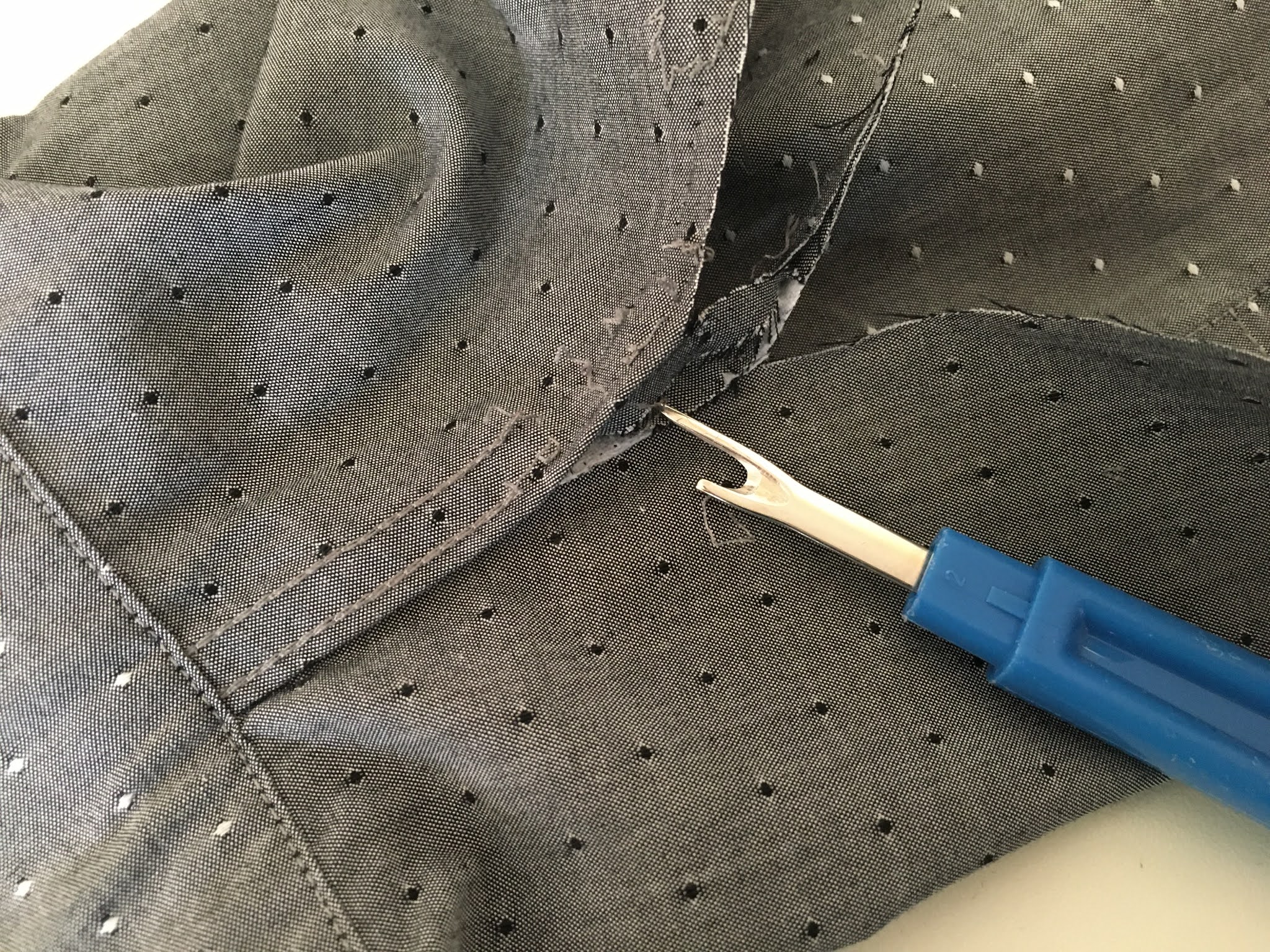 sewcreatelive: Men's Dress Shirt--How to Taper Sides