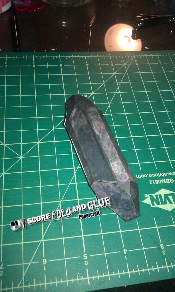 Skyrim Black Soul Gem Papercraft | Papercraft Paradise | PaperCrafts ...