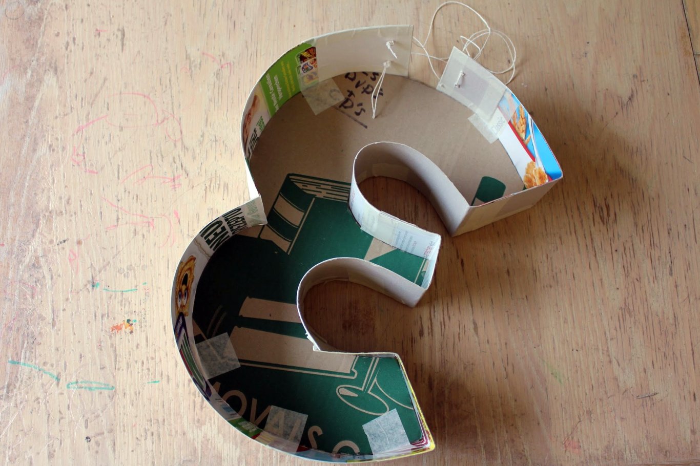 Sew me a fumberlant: Making a Number 3 Piñata