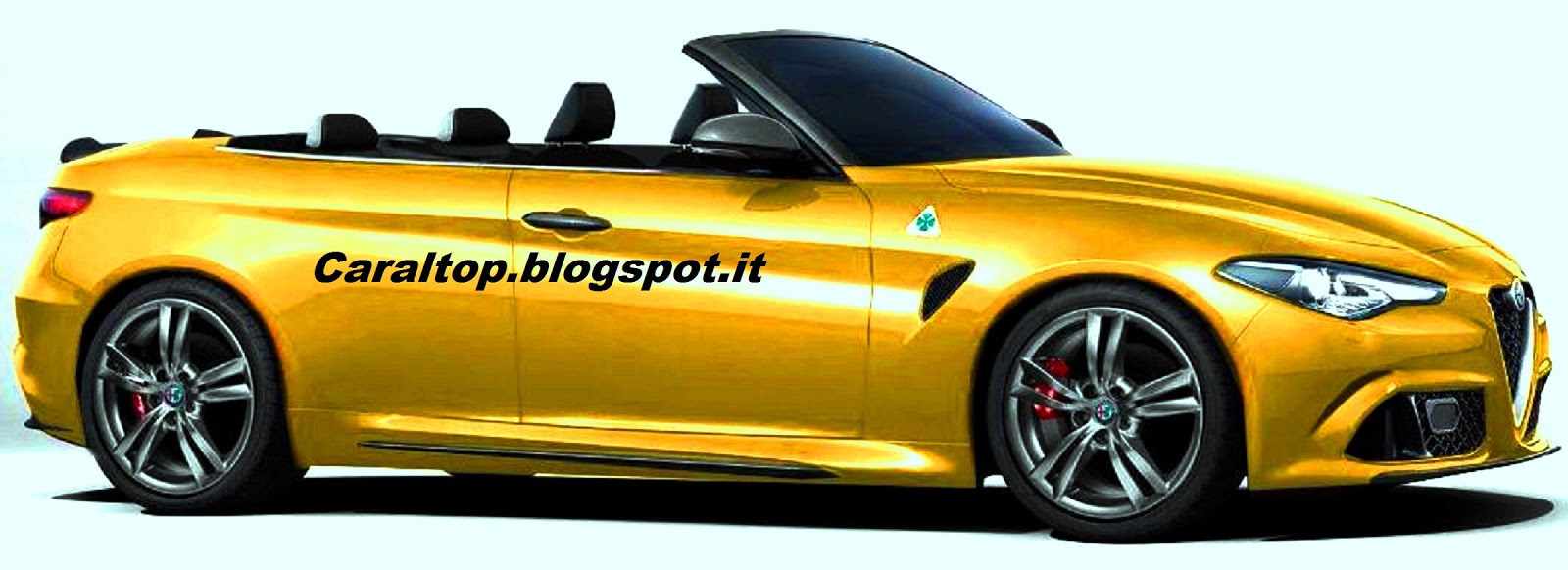 Car al Top 33: Alfa Romeo Giulia Cabriolet: Futura variante a cielo aperto