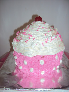 Melinda's Recipes: Pink Polka Dot Cupcake Party