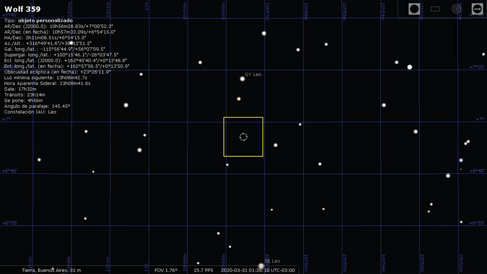 Infobservador: Proxima and Wolf 359 star charts - New Horizons Parallax ...