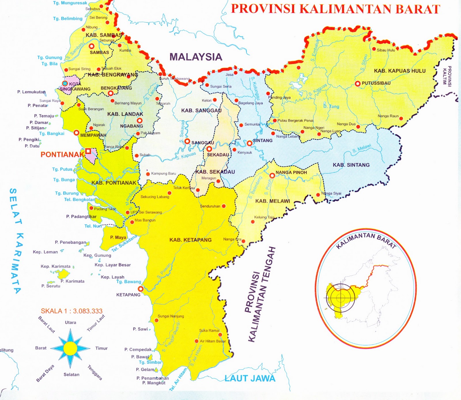 Atlas Provinsi Kalimantan Barat