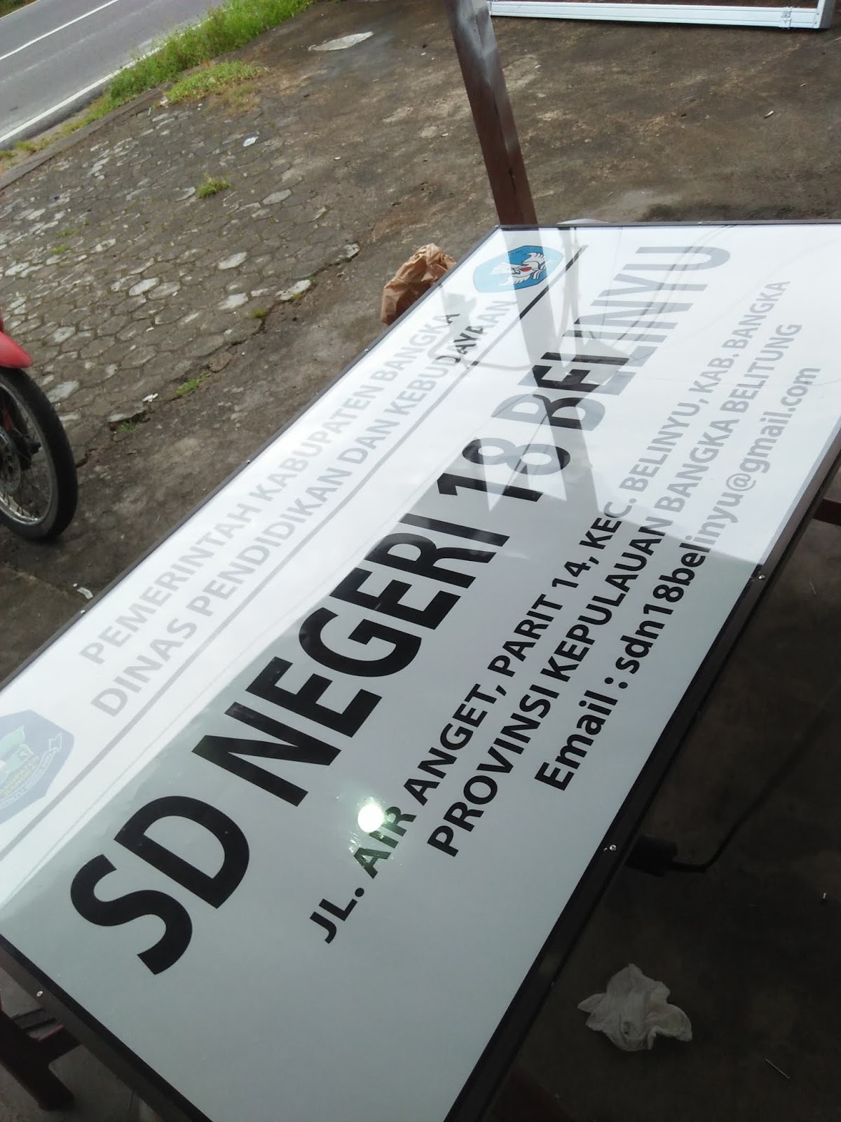 PLANG NAMA INSTANSI SEKOLAH - KIREINA MEDIA