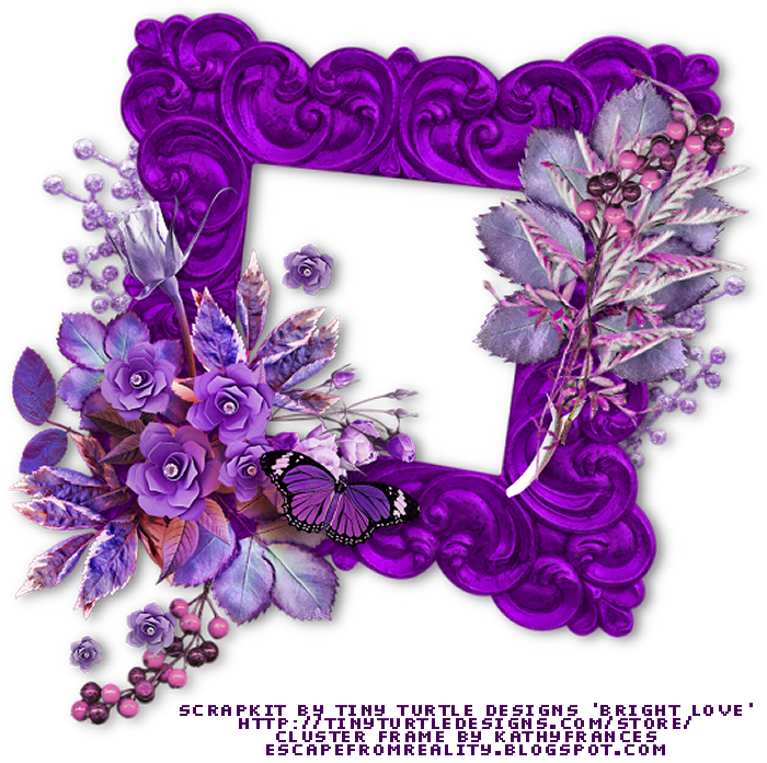 Escape From Reality Blog: FTU Cluster Frames 'Bright Love' TTD