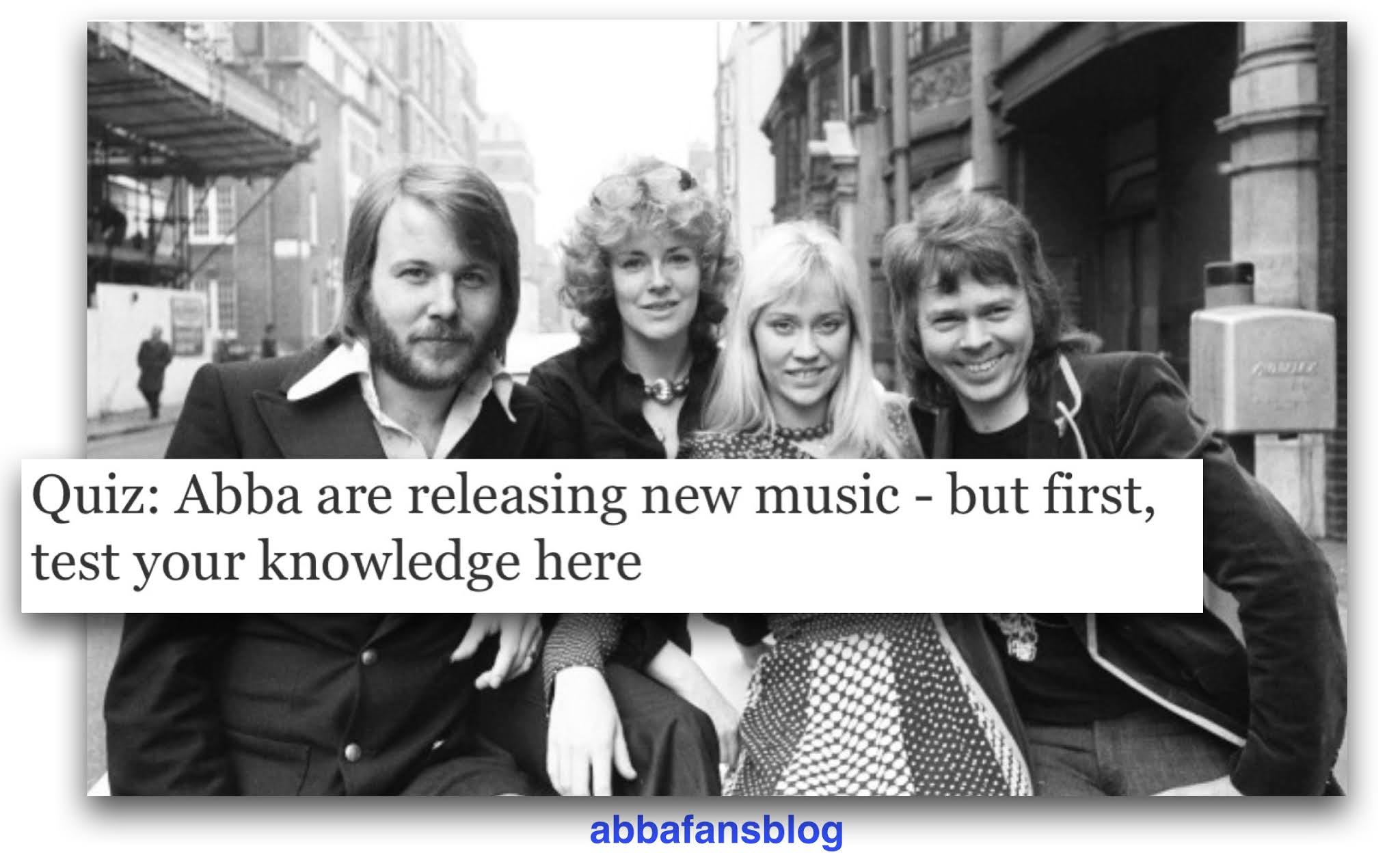 ABBA Fans Blog: Abba Quiz