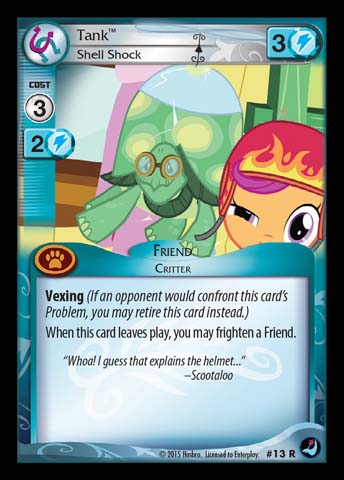MLP Tank, Shell Shock CCG Cards | MLP Merch