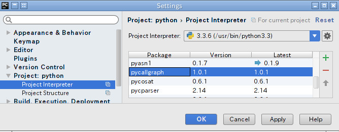 linuxBean14.04(100)Anaconda3のpy335にpylintとpycallgraphをインストールし直す-p--q