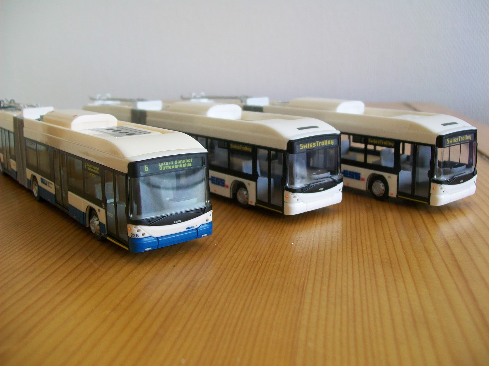 busamoi: Swiss Trolley HESS , 1/87 Motion & Emotion