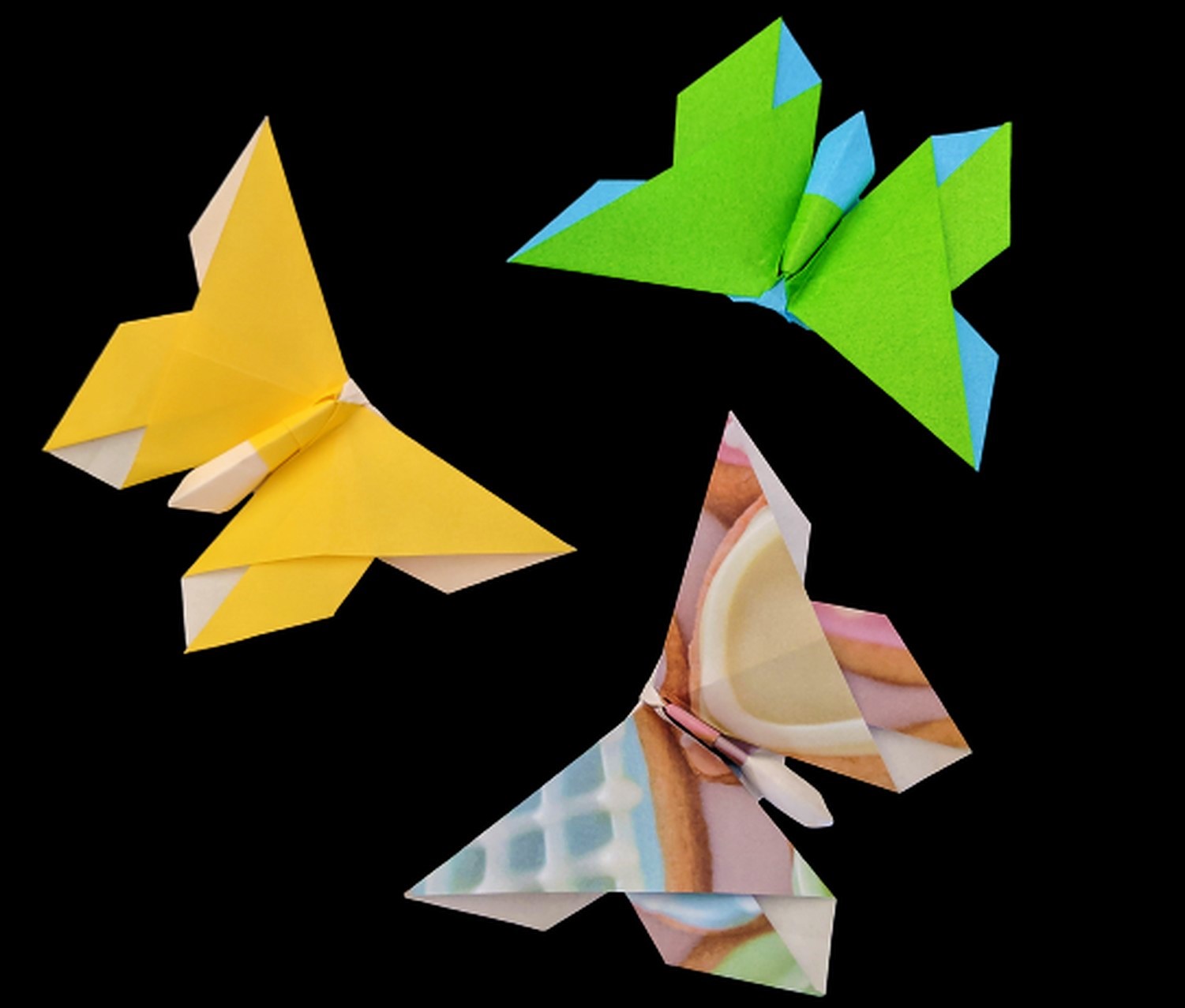 Art For Fun: Origami Alice Gray Butterfly