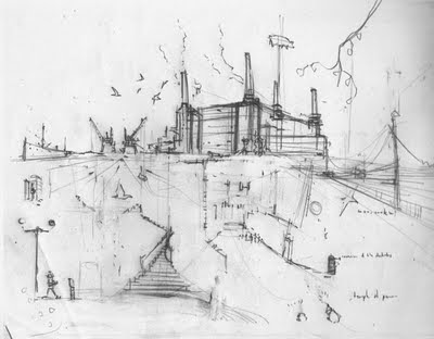 Battersea Power Station Drawing