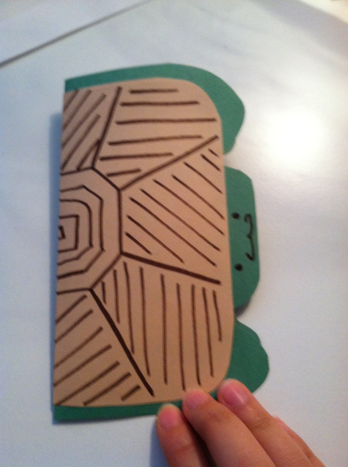 If I can do it, you can too!: DIY Pop-Up Card (turtle)