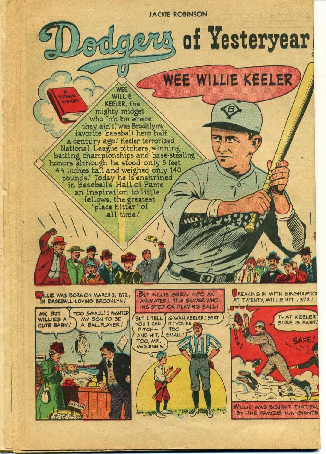 Dodgers Blue Heaven: Scans of the 1950 Jackie Robinson Comic #3