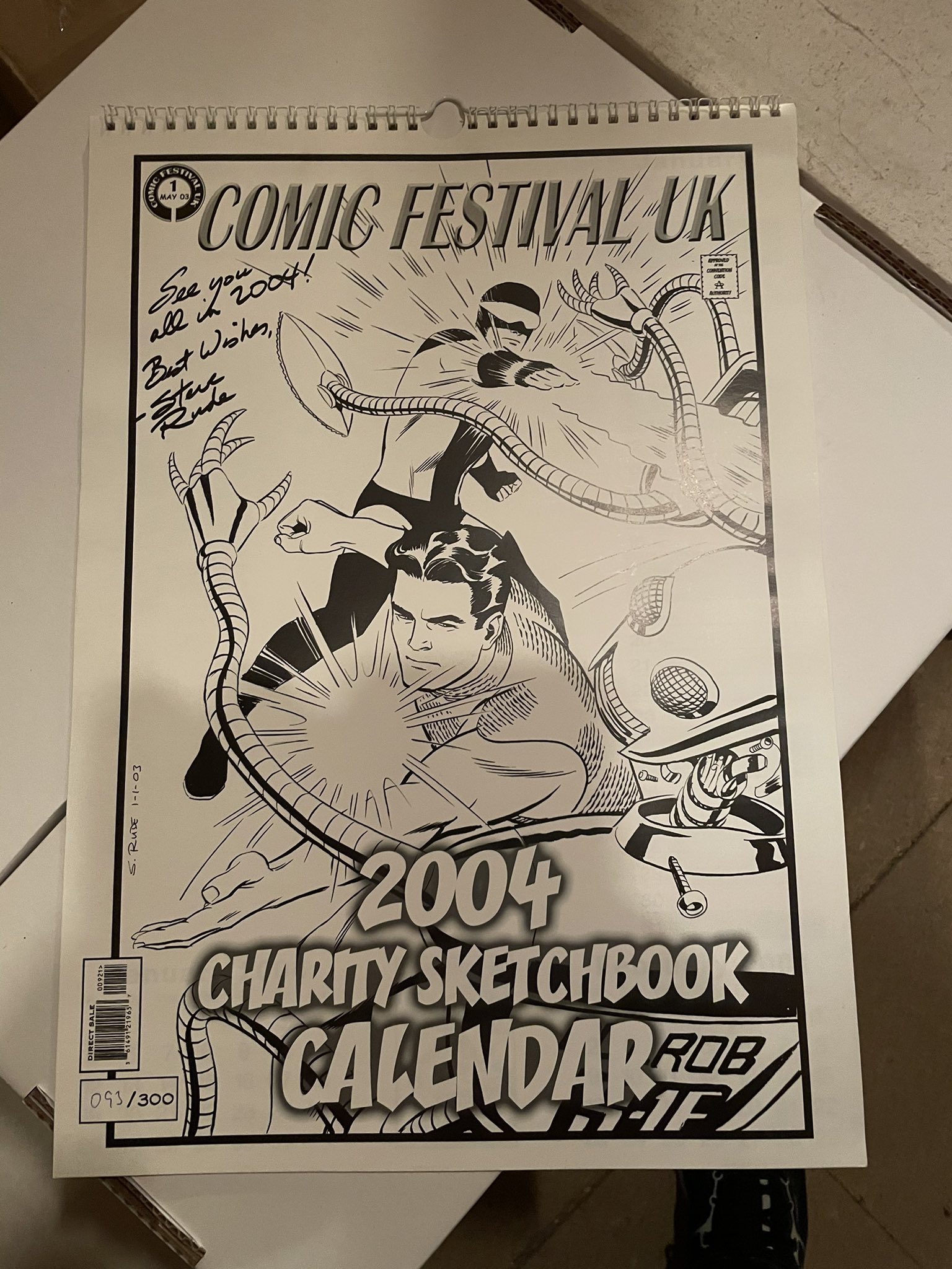 Boys Adventure Comics: Comic festival 2004 - calendar