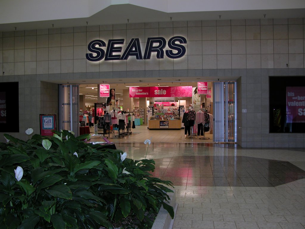The former Sears Store at Jamestown Mall