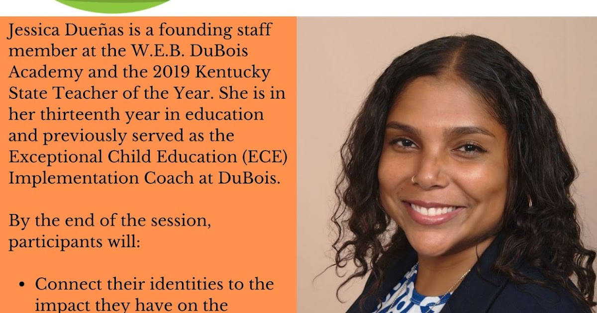 Speaker Series PD with Jessica Duenas - JCPS Diversity, Equity, and ...
