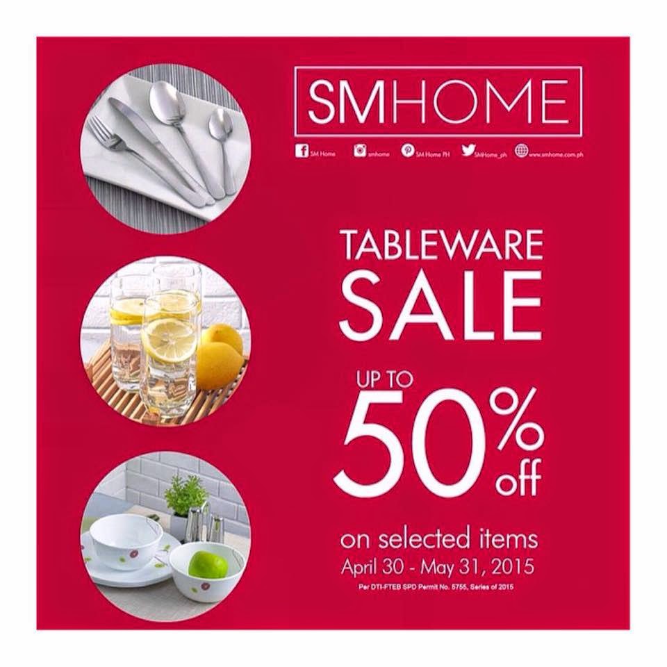 Manila Shopper: SM Home Tableware SALE: May 2015