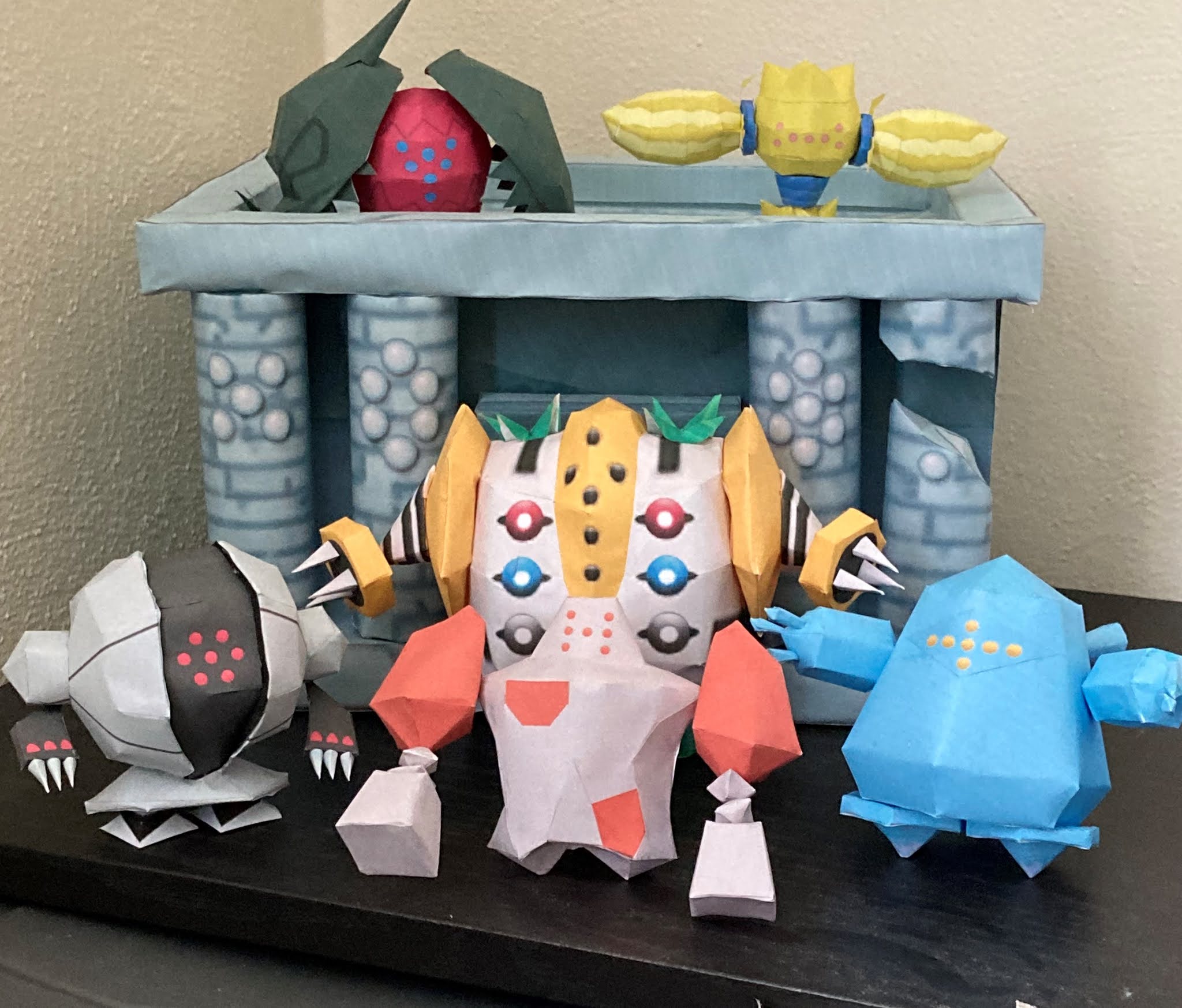 Crafter Wong's Papercraft: Chibi Regigigas