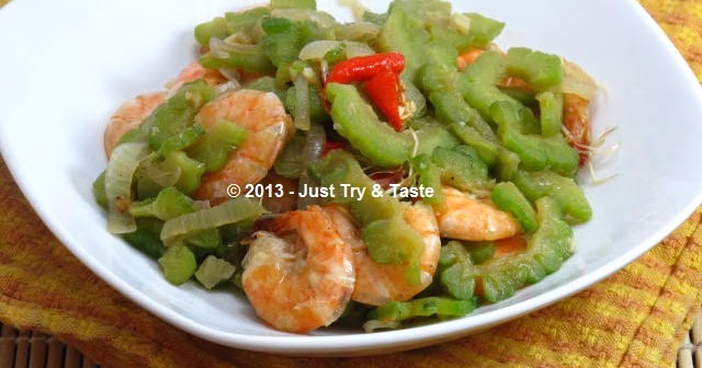 Tumis Pedas Pare & Udang | Just Try & Taste