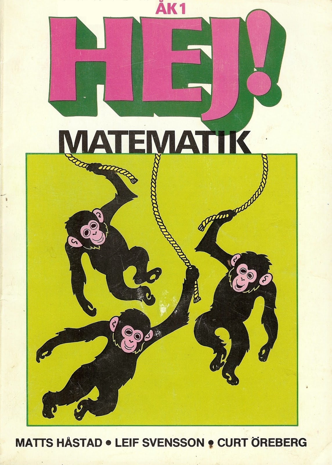 Nostalgorama: Matteboken Hej matematik