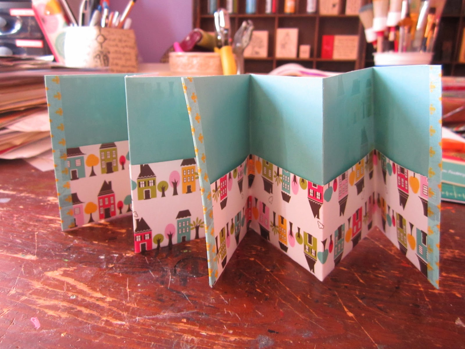 Drawing near: Making Mini-Books with Pamela and Lowri, Part 1