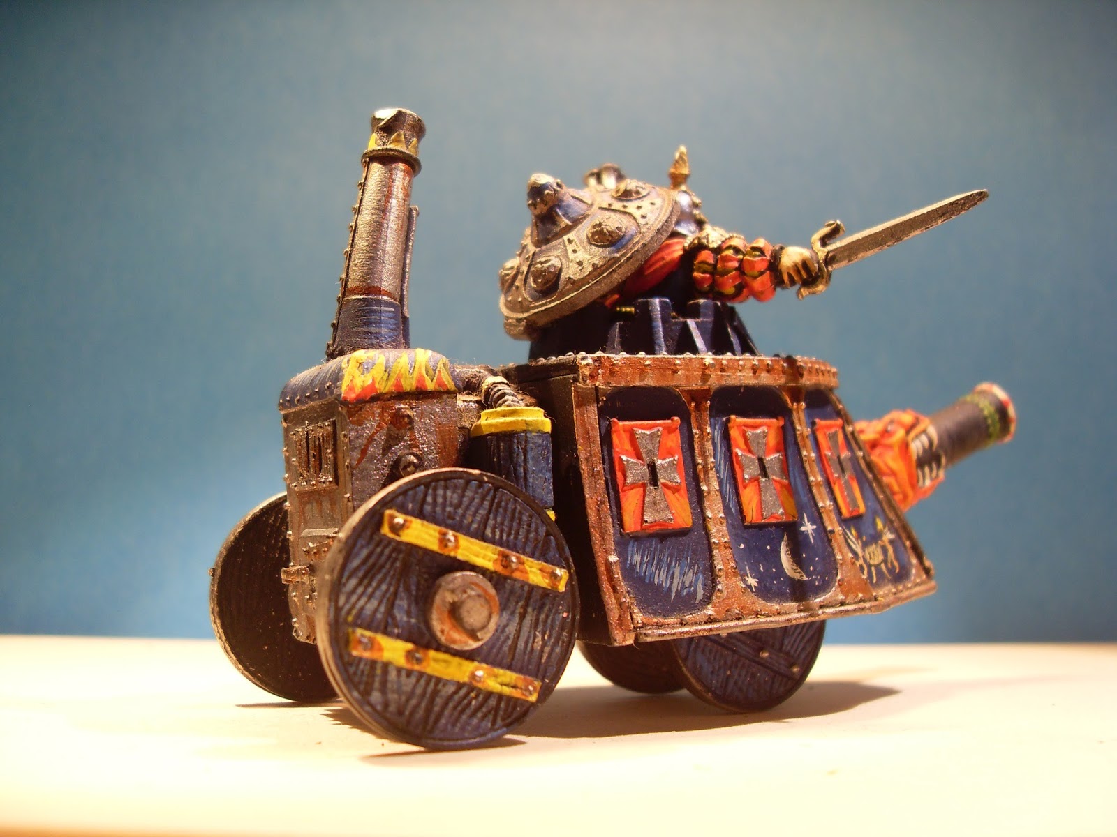 SKYWALKER COMICS: GAMES WORKSHOP STEAM TANK 1990's RARE