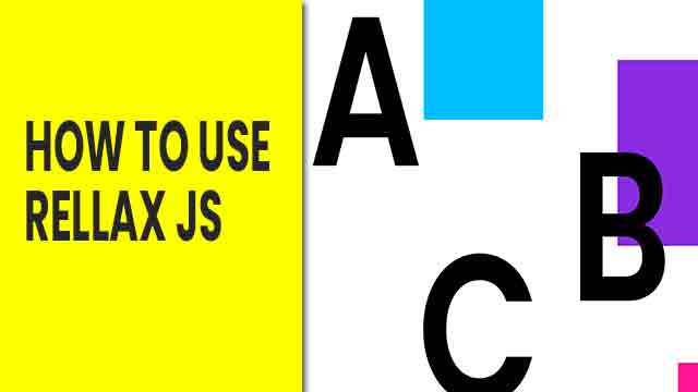 How to use Rellax JS | Jquery Plugins