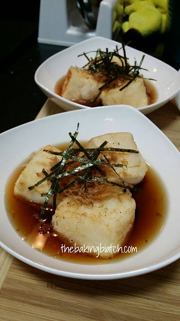 The Baking Biatch || by Cynthia Lim: Agedashi Tofu