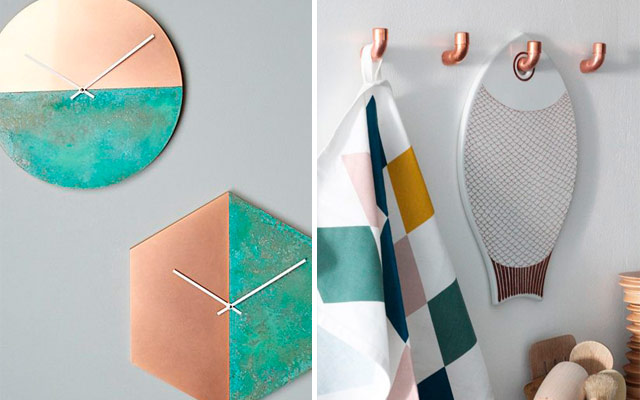 Marzua: El color metalizado en decoración