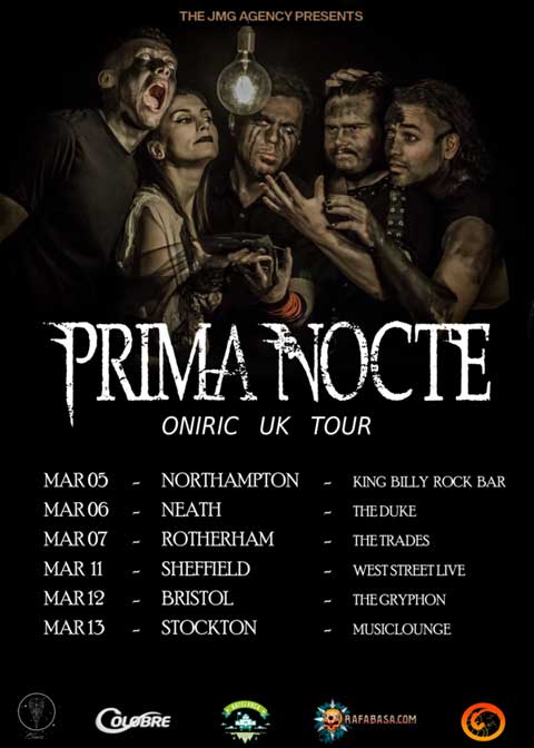 Diario de un Metalhead: PRIMA NOCTE: UK Tour.