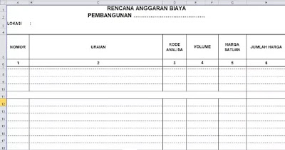 Cara Membuat RAB Bangunan
