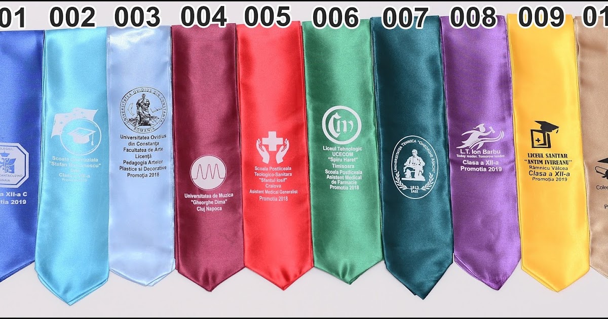 Vanzari Robe, Toci, Esarfe Absolvire Pret Producator 0764.22.22.44 ...