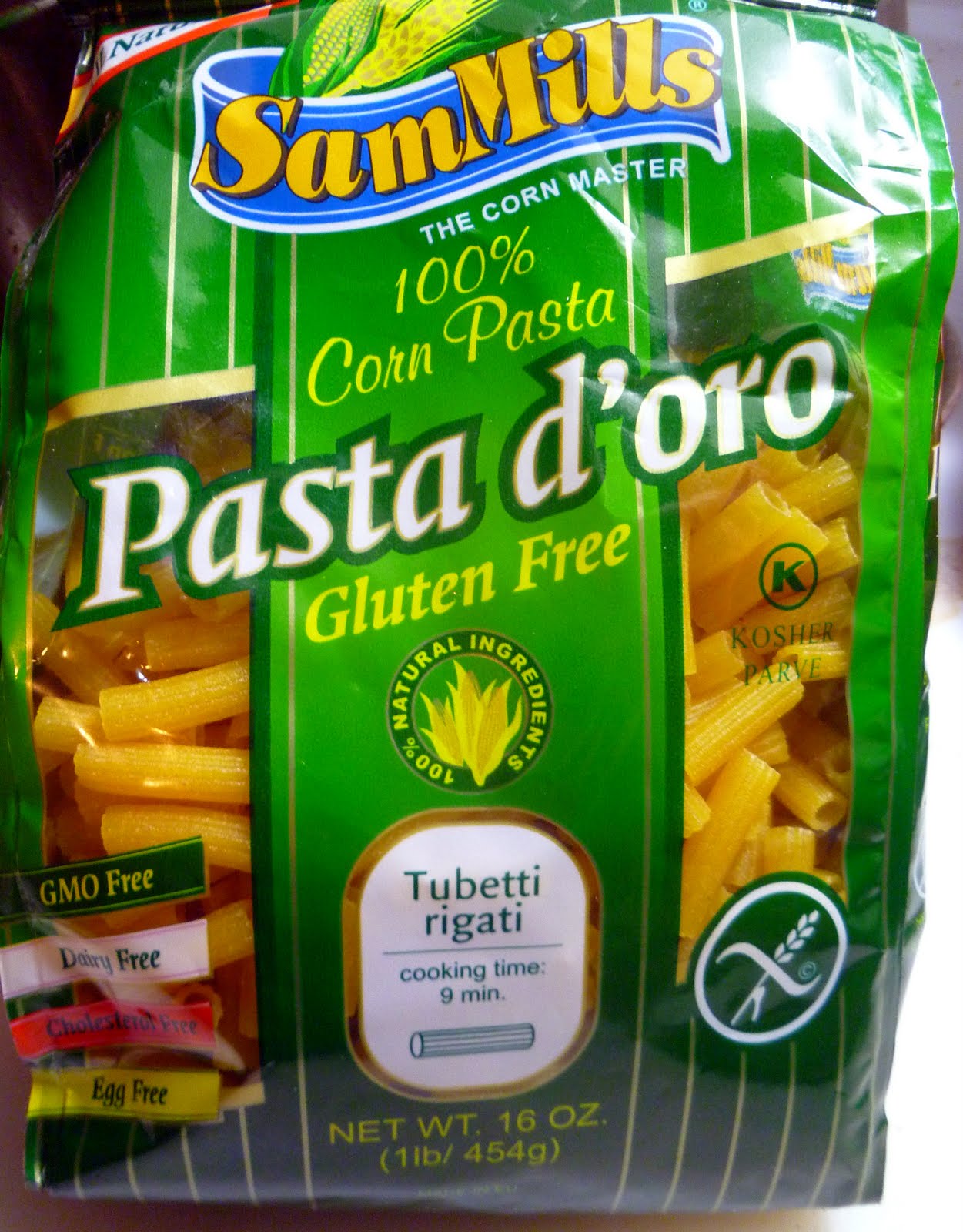 Sam Mills Corn Pasta