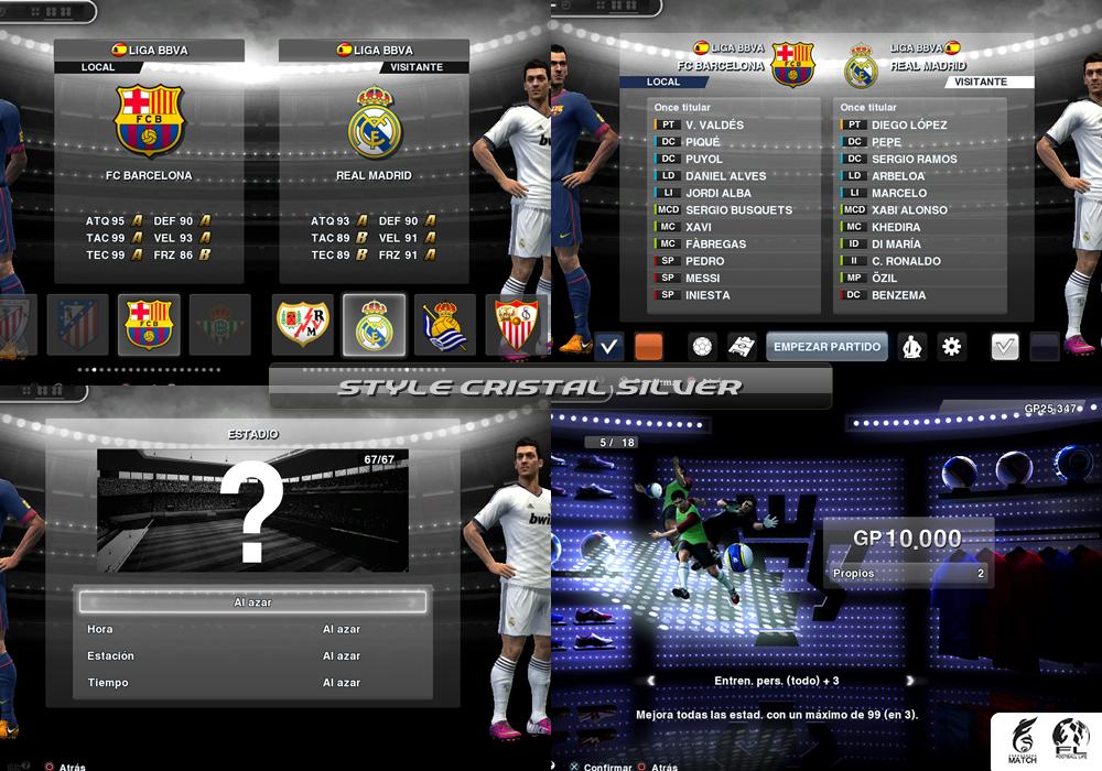 Pacote de estilos de menus - PES 2013 • Brazilians W-Patchs