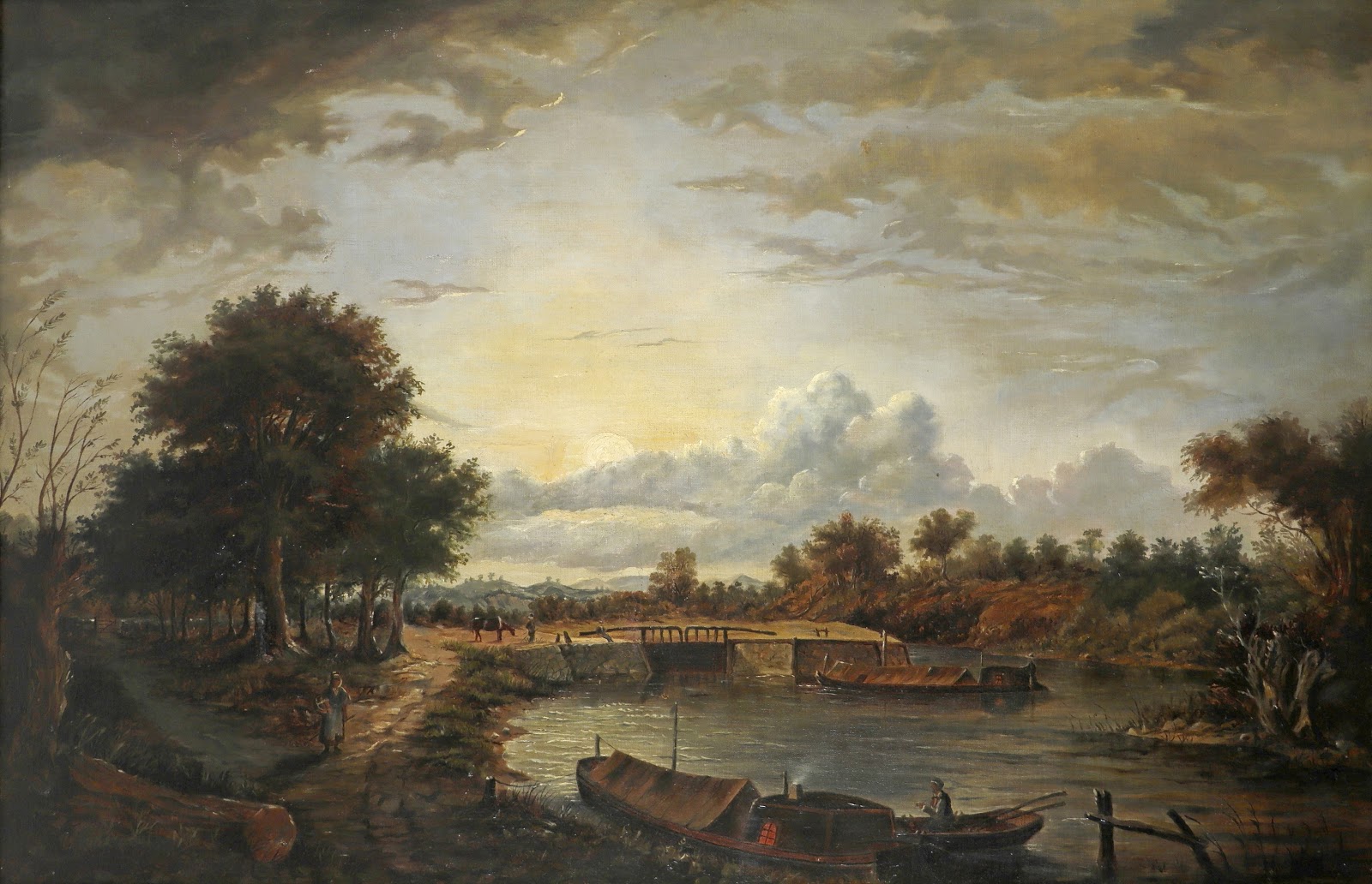 Henry Pether (1828-1865) | Moonlight painter | Tutt'Art@ | Pittura ...