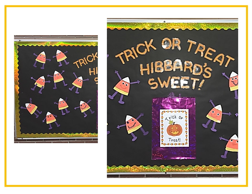 Carolyn's Classroom: Fun Bulletin Board for October - Candy Corn!