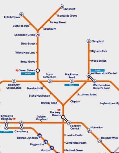 Public Transport Experience: Underground, Overgound : The New Map [1]