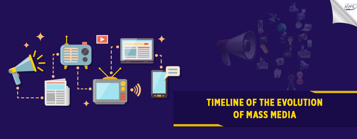 Timeline of the Evolution of Mass Media