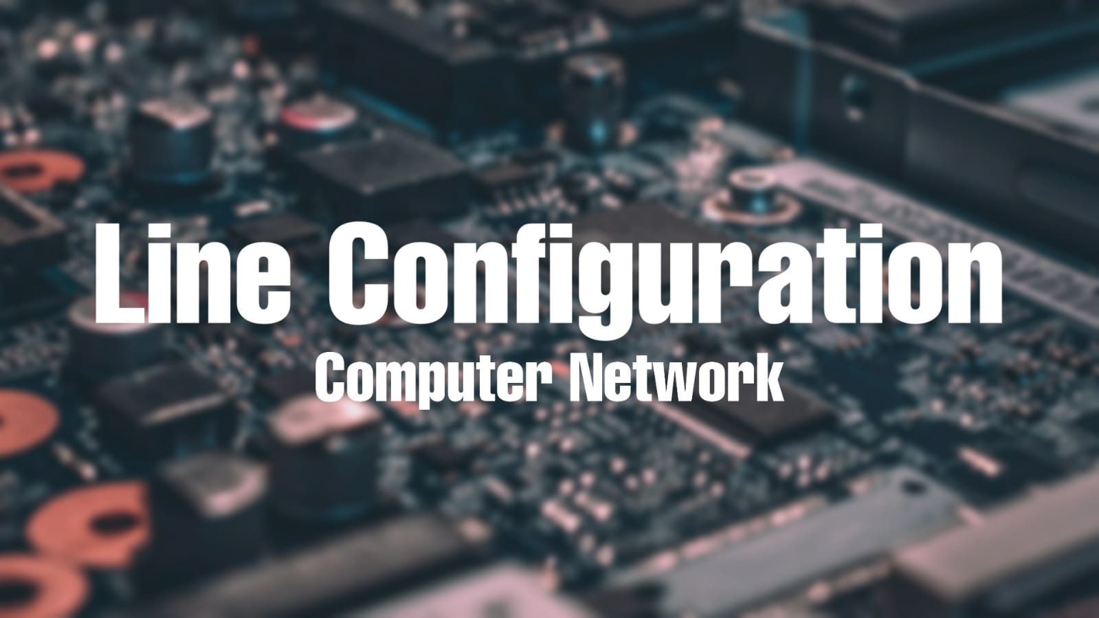 Line Configuration in Computer Network - TheCode11