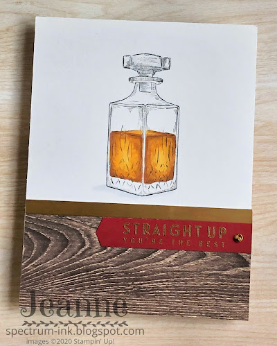Spectrum Ink: CAS Whiskey Business Cards