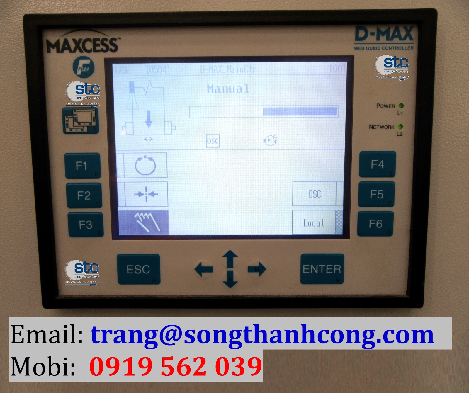 Mua bán thiết bị tự động: Màn hình điều khiển - D-MAX-OI-N - Fife ...