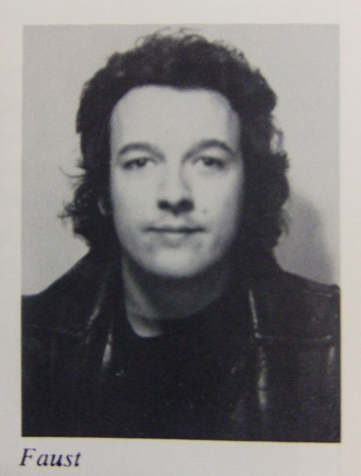 And the Same to You: Who is Jan Faust?